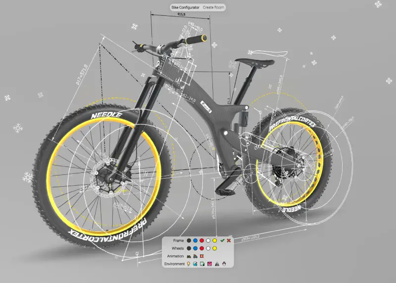 Bike Configurator | Needle Engine